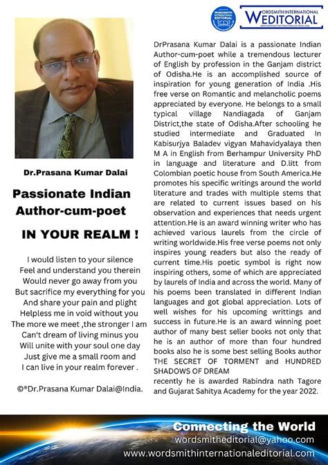 Dr Prasana Kumar Dalai