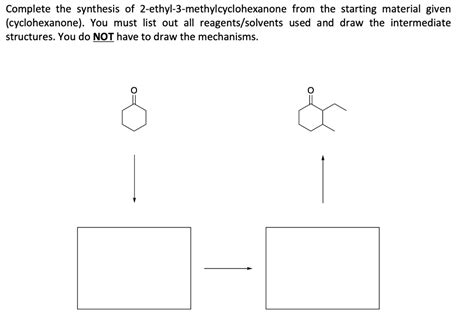 Solved Complete The Synthesis Of
