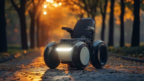 Innovative Ai Electric Transport Device Provides Mobility In Serene