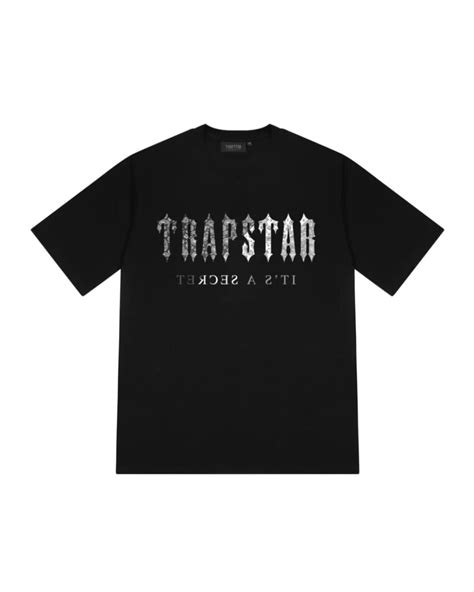 Trapstar Decoded Paisley Monochrome Edition Tee White Black Sneakerville Ltd