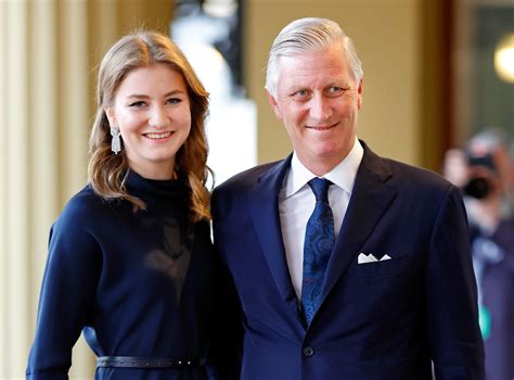 The Princess And The President Elisabeth Of Belgium Dazzles In A