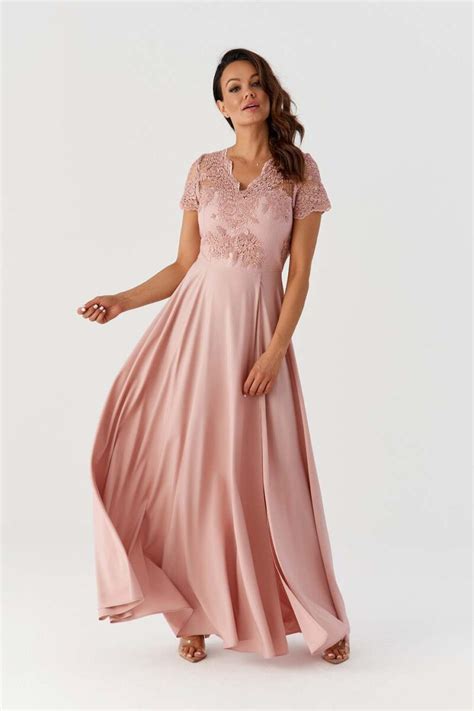 Sukienka Paula Brudny Róż Marconifashion