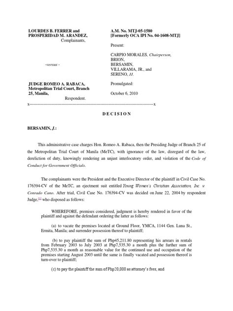 Cases For Writ Of Execution Rtc Pdf Supersedeas Bond Judgment Law