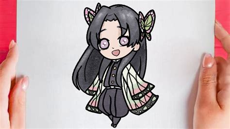 How To Draw Kanae Step By Step Easy From Demon Slayer Youtube