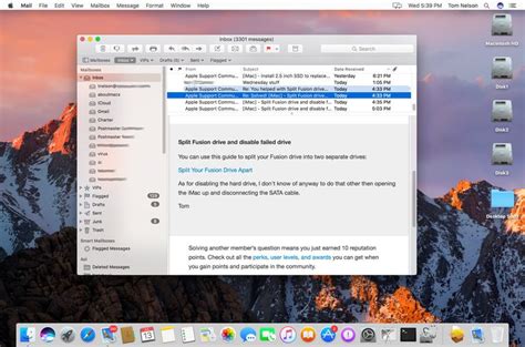 How To Change The Mail Sorting Order In Mac OS X Mail