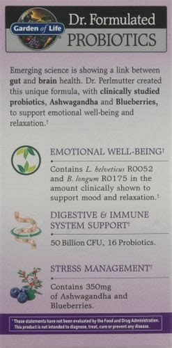 Garden Of Life® Mood Plus Probiotic Vegetarian Capsules 60 Ct Kroger
