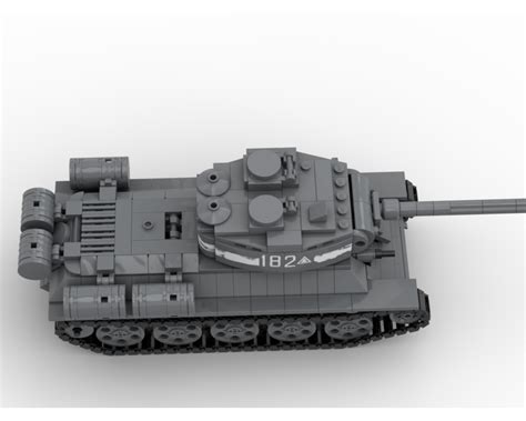 Lego Moc T 34 85 Tank By Gunsofbrickston Rebrickable Build With Lego
