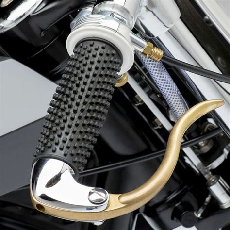 Kustom Tech Retro Line Inverted Controls For 1 Handlebars Polished