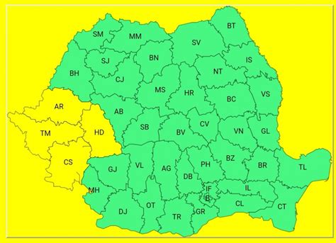 Județul Arad Se Află Sub Cod Galben De Ploi Până Duminică Seara