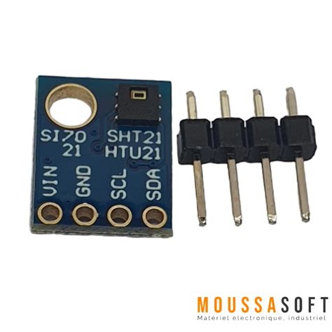 Comment Utiliser Htu21d Capteur De Température Et Dhumidité Avec Arduino Moussasoft