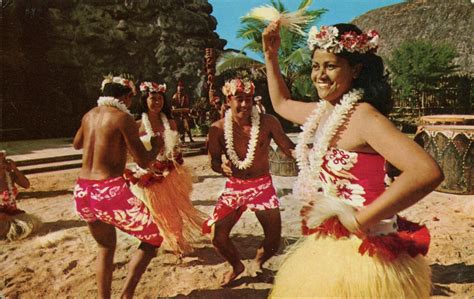 Tahitian Dancing Troupe Polynesian Cultural Center Hawaii