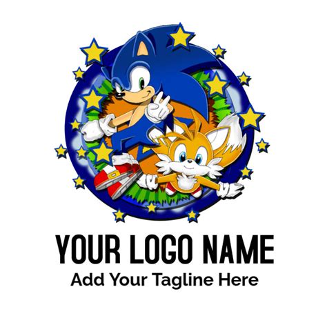 How To Draw The Sonic Logo