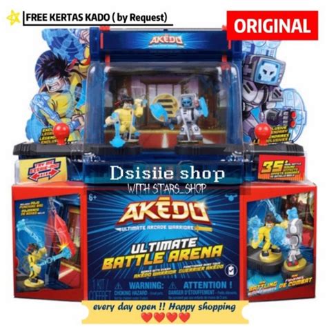 Jual Akedo Ultimate Arcade Warriors Ultimate Battle Arena Shopee