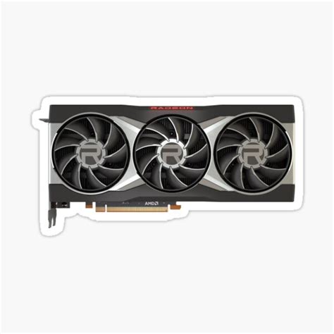 Amd Radeon 6900xt Founders Edition Sticker By Artxcl Redbubble