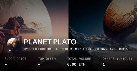 Planet Plato Collection Opensea