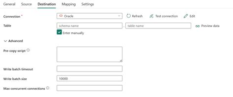 Configure Oracle Database In A Copy Activity Microsoft Fabric Microsoft Learn