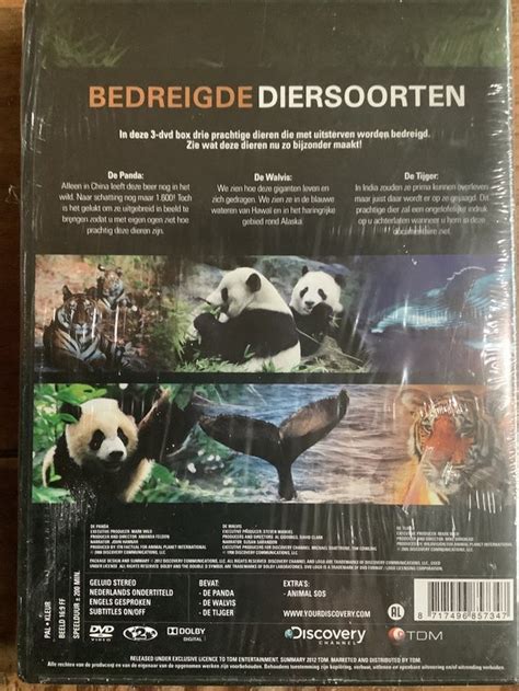 Bedreigde Diersoorten De Panda De Walvis De Tijger Dvd Dvds Bol