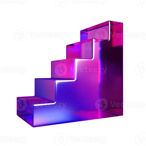 3d Step Illustration 52011304 Png