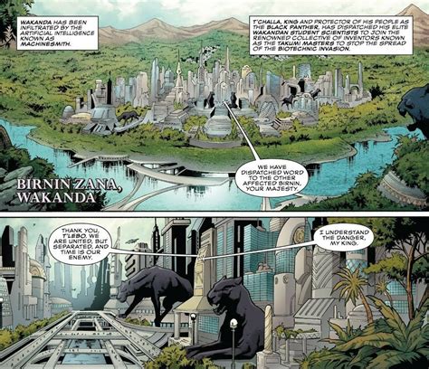 Wakanda Bp Soul Of A Machine 2 Fantasy Landscape Fantasy City