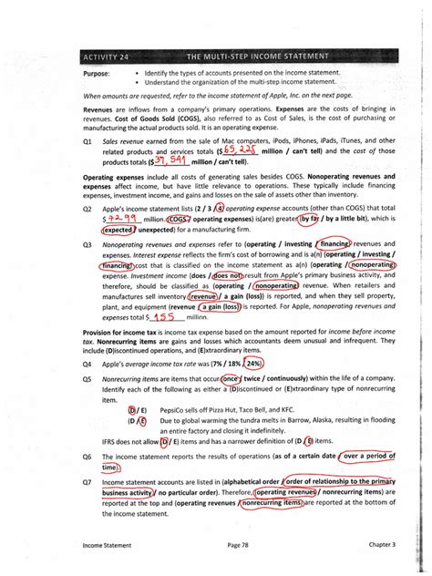 Financial Analysis Chapter 3 Q Pdf