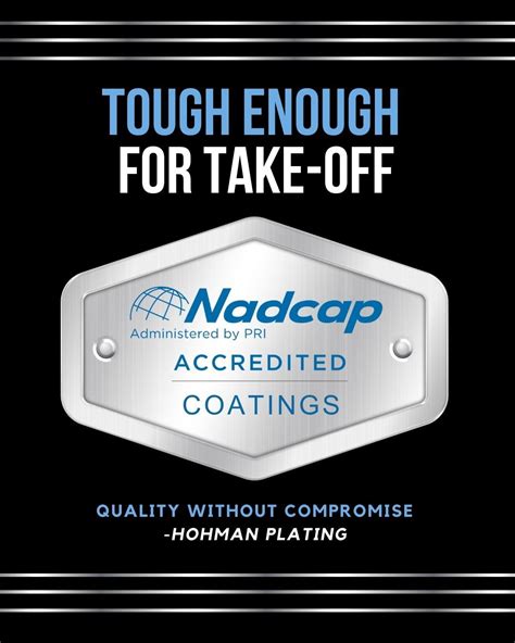 Hohmanplating Nadcap Coatings Platingindustry Aerospace Quality
