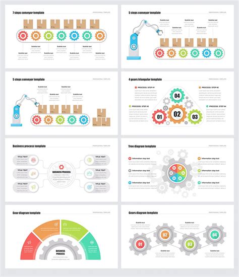 Gears Powerpoint Templates Etsy