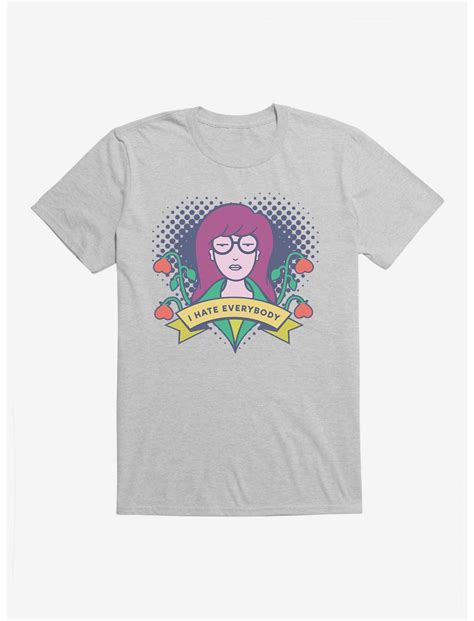 Daria I Hate Everybody T Shirt Hot Topic