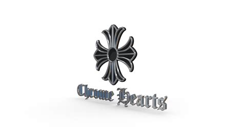 🥰 Chrome Hearts Logo・ Stl File For ・cults