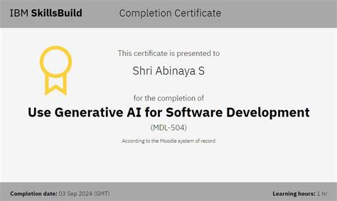 Ibmskillsbuild Ai Developer Srit Shri Abinaya S