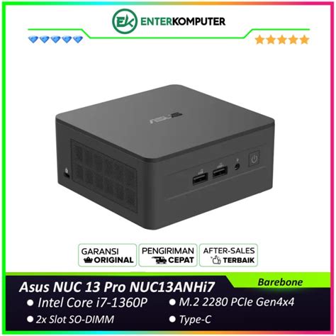 Promo Asus Nuc 13 Pro Nuc13anhi7 Barebone Cicil 0 3x Jakarta Pusat Enter Komputer