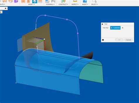 Solved Surface Trim Not Working Autodesk Community