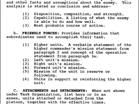 Usmc Warning Order Template Usmc Warning Order Template Mission Order Format Williamson