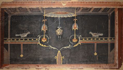 Fresco In The Fourth Pompeian Style From Pompeii Or Herculaneum 62 79