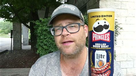 Limited Edition Grilled Beer Brat Flavored Pringles Youtube