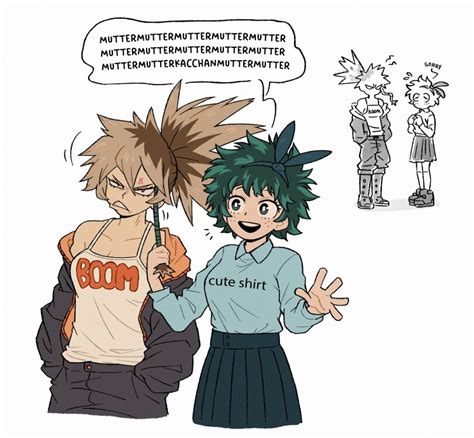 My Femhero Academia Doodlelot Boku No Hero Academia Anime Fandoms Bakugou Katsuki
