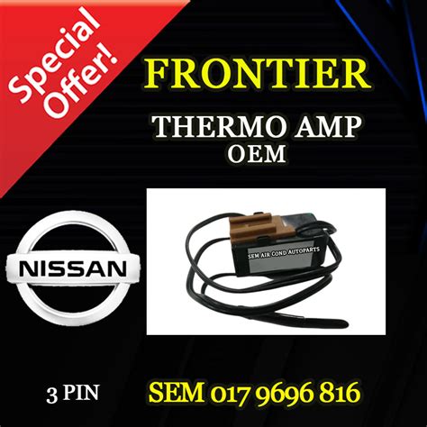 Nissan Frontier 3 Pin Oem New Thermo Amp Amplifier Car Aircond System
