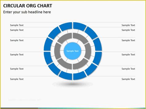 Free Circular Organizational Chart Template Of Circular Org Chart Powerpoint Template
