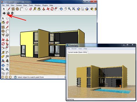 Shaderlight From SketchUp Model To Finished Render SketchUp D