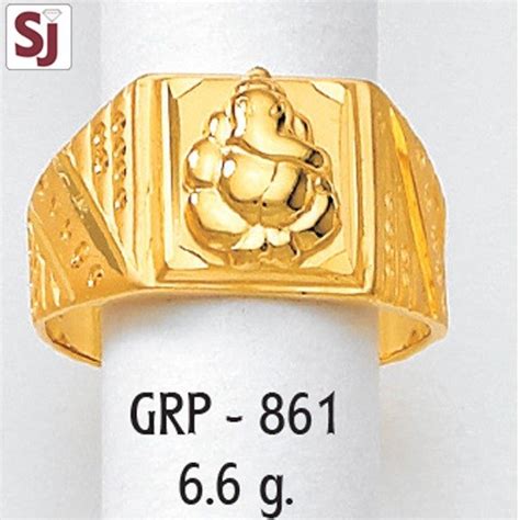 Buy Quality Ganpati Gents Ring Plain Grp 861 In Ahmedabad