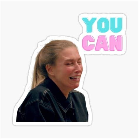 Zara Mcdermott You Can Sticker For Sale By Tomward23 Redbubble