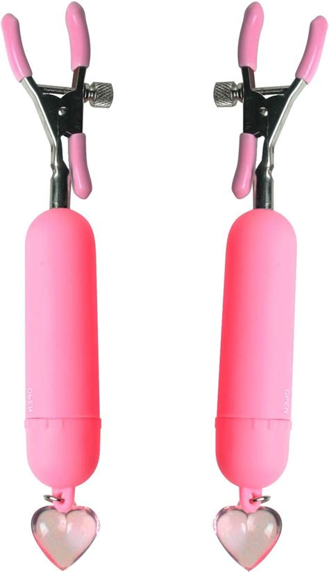 Trinity Vibes Vibrating Nipple Clamps Pink 015 Pound