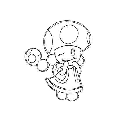 Toadette Coloring Page At Free Printable Colorings Pages To Print And Color