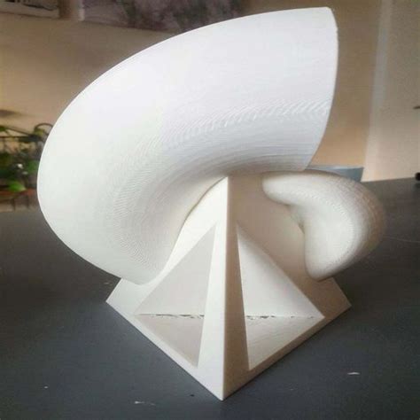Base Fibonacci Shell 3d Print Model Mito3d