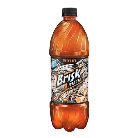 Brisk Sweet Tea 1 Liter Bottles 15 Pack By Liquor Squared