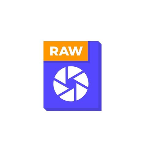 Raw File Icon Camera Image Format Vector 7753299 Vector Art At Vecteezy