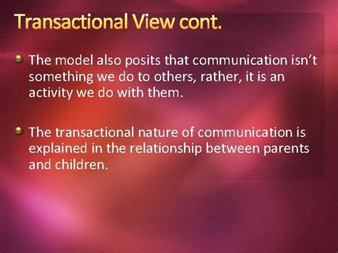 The Models Of Communication Linear Interactive And Transactional