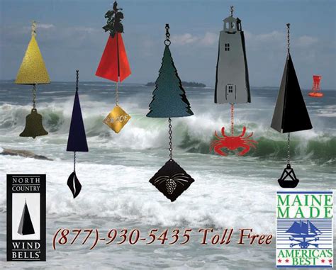North Country Wind Bells Enjoy The Sound Of The Sea At Home With Our Buoy Bells Each Bell Is