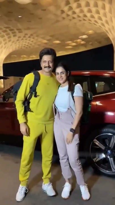 Ritesh Deshmuk With Wife Bollywood Fact Shortsviral Youtube