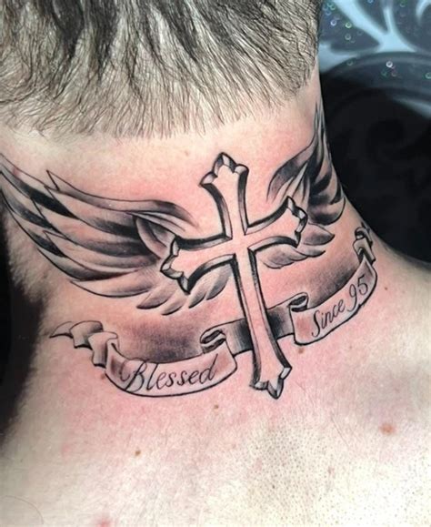 Pin By Lucas Fernandes Tattoo On Asas Cross With Wings Tattoo