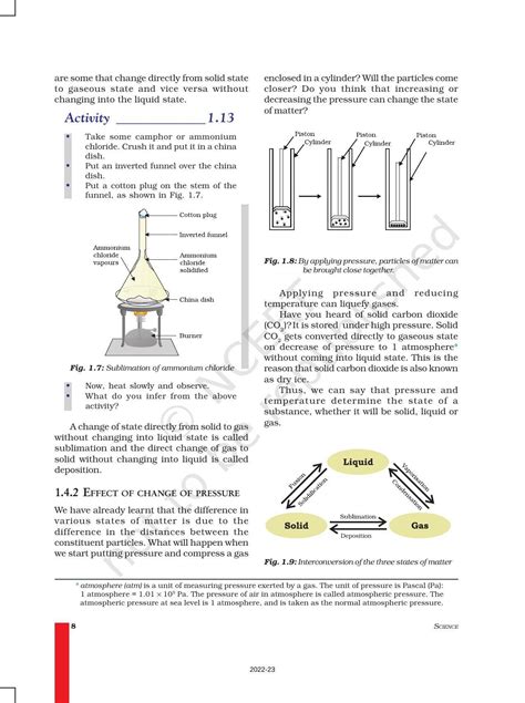Ncert Book For Class 9 Science Chapter 1 Matter In Our